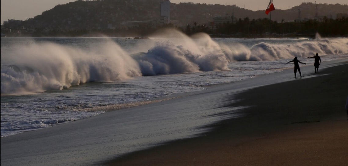 Alertan por Mar de Fondo en costas del Pacífico mexicano del 17 al 19 ...