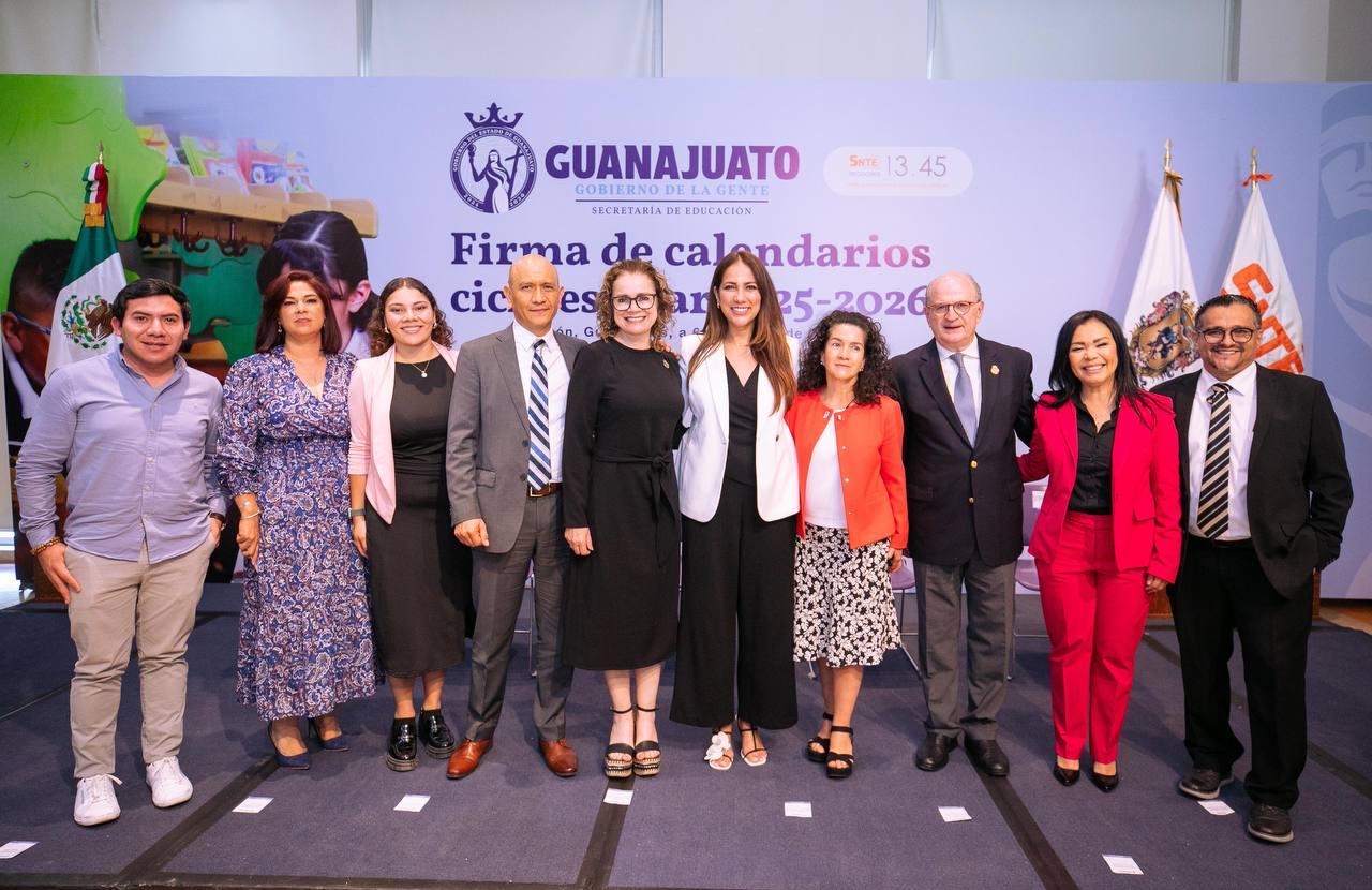 Guanajuato presenta calendarios escolares 2025-2026 para todos los ...